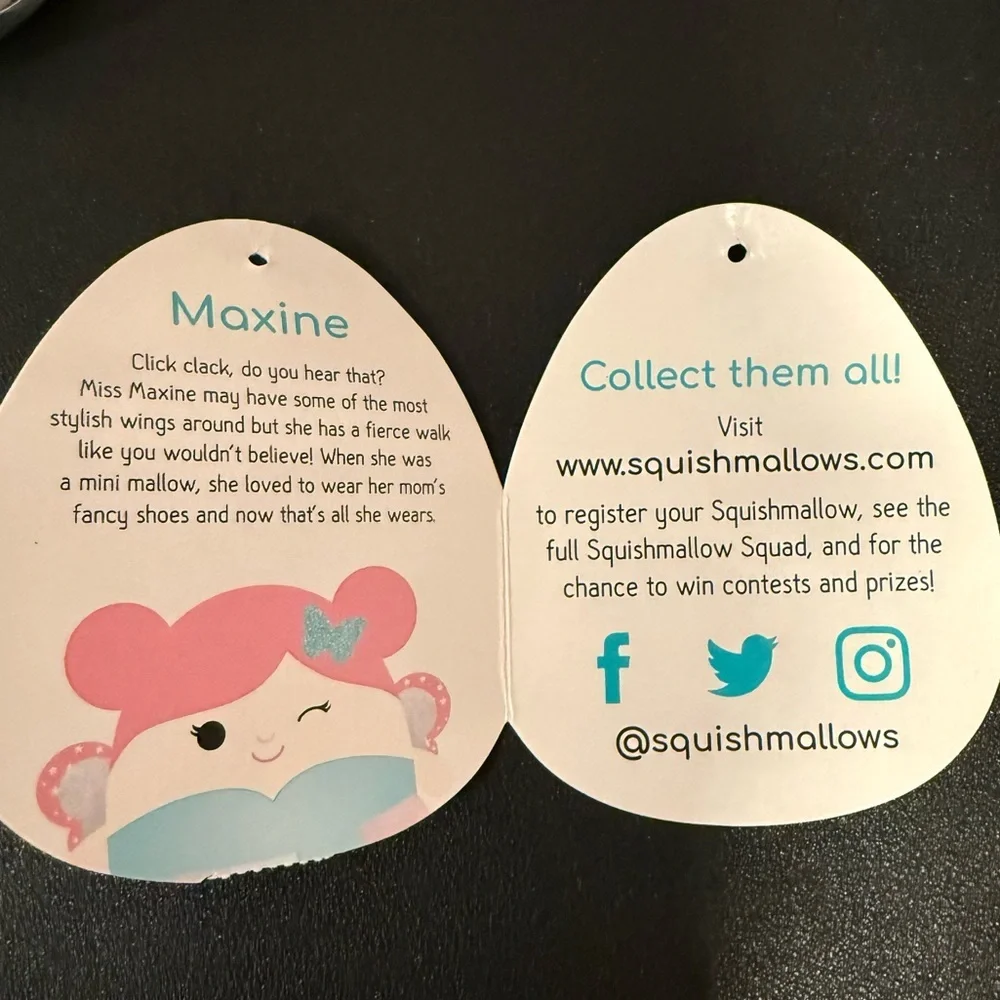 Squishmallows | Toys | Squishmallows Pink Maxine The Fairy Target ...